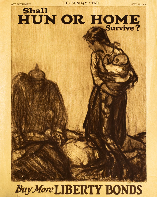 Shall Hun or Home Survive? Buy More Liberty Bonds