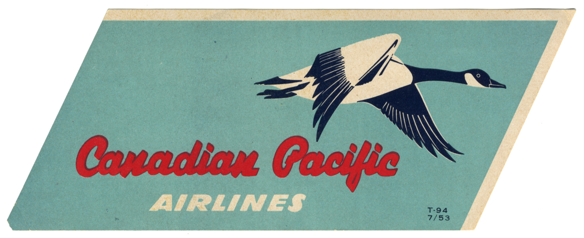 Canadian Pacific Airlines Goose Logo Air Canada Tosses Its Max Plan