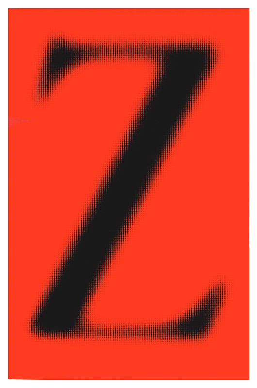 The Letter "Z" (Hand Signed)