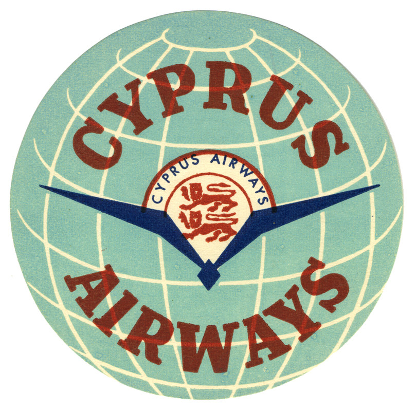 Cyprus Airways (Luggage Label)