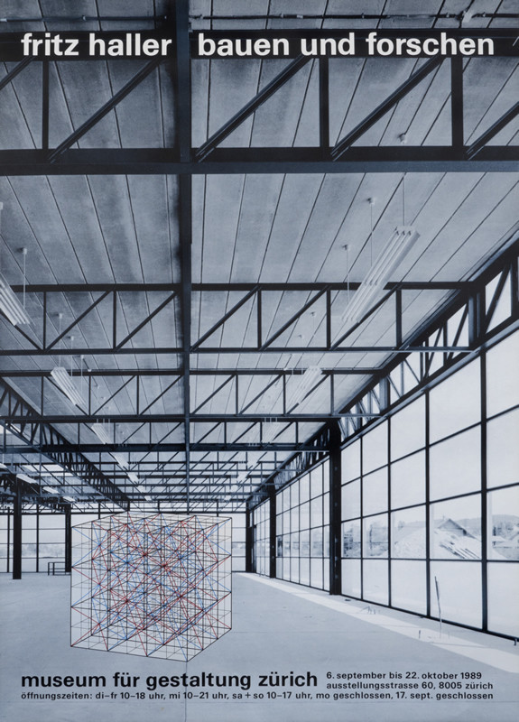 Fritz Haller bauen und forschen - Museum fur Gestaltung Zurich