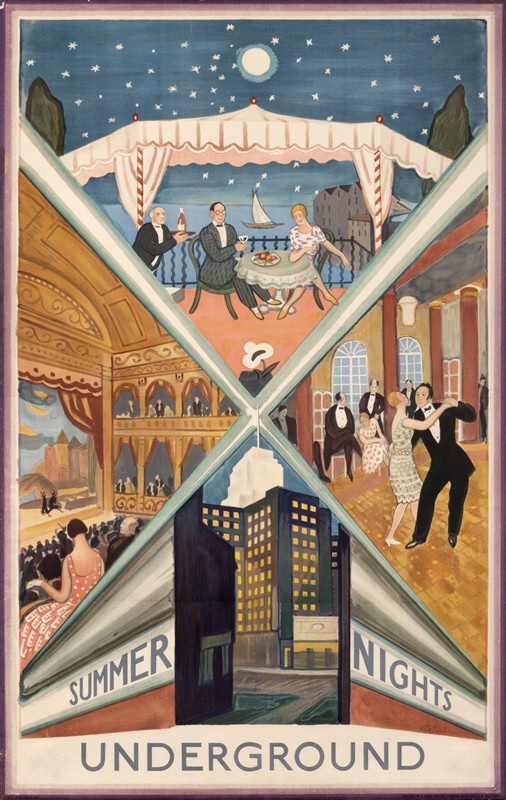 Summer Nights - London Underground