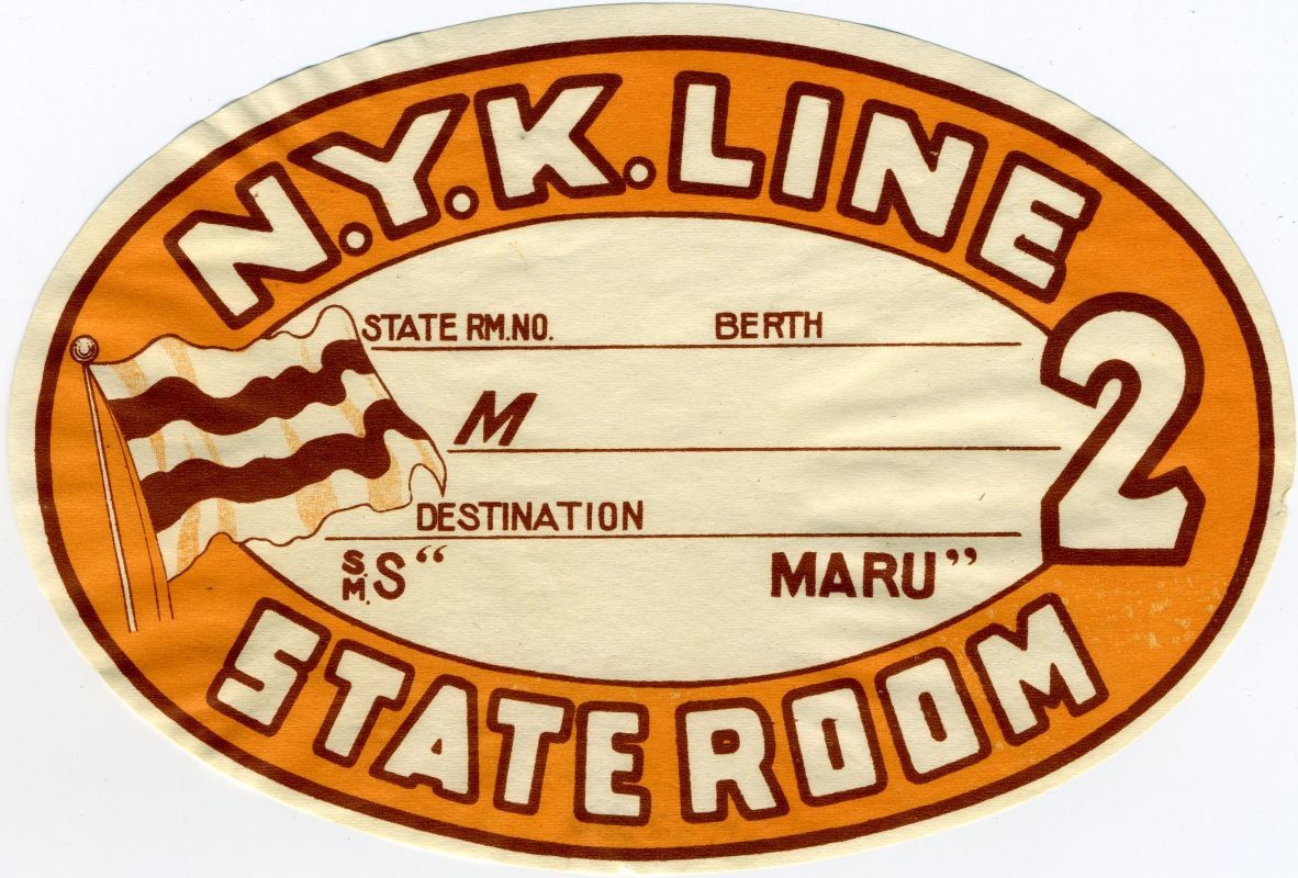 N.Y.K. Line (Luggage Label)