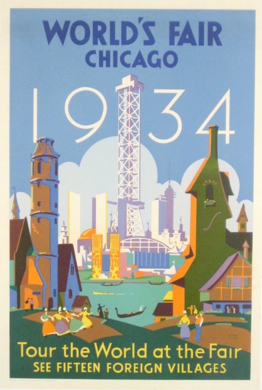 World's Fair Chicago 1934 - Tour the World at the Fair