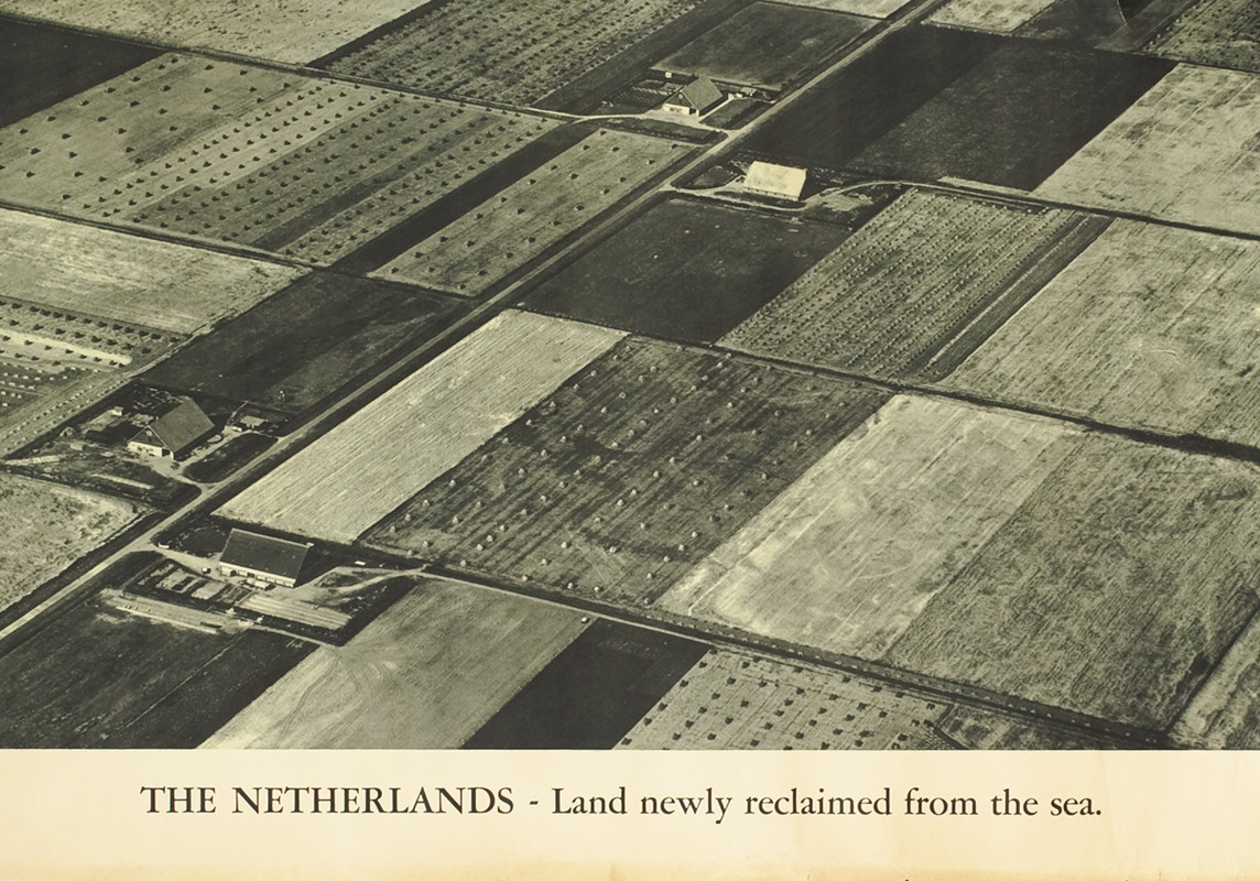 The Netherlands - Land newly reclaimed from the sea