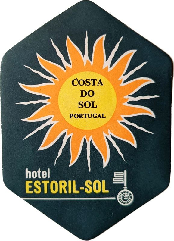 Hotel Estoril-Sol (luggage label)